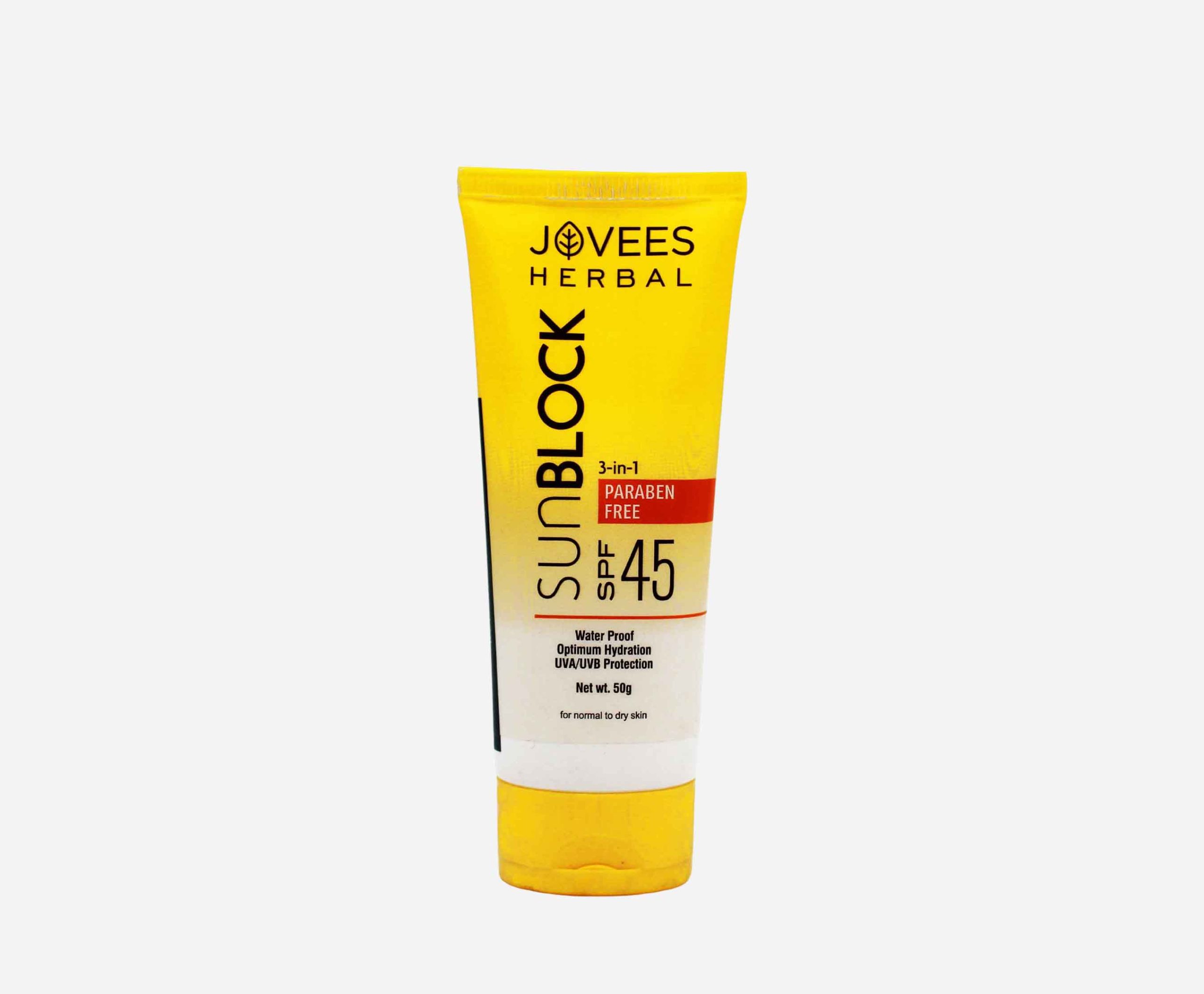 Jovees Sun Block Sunscreen SPF 45 50g | endless.lk