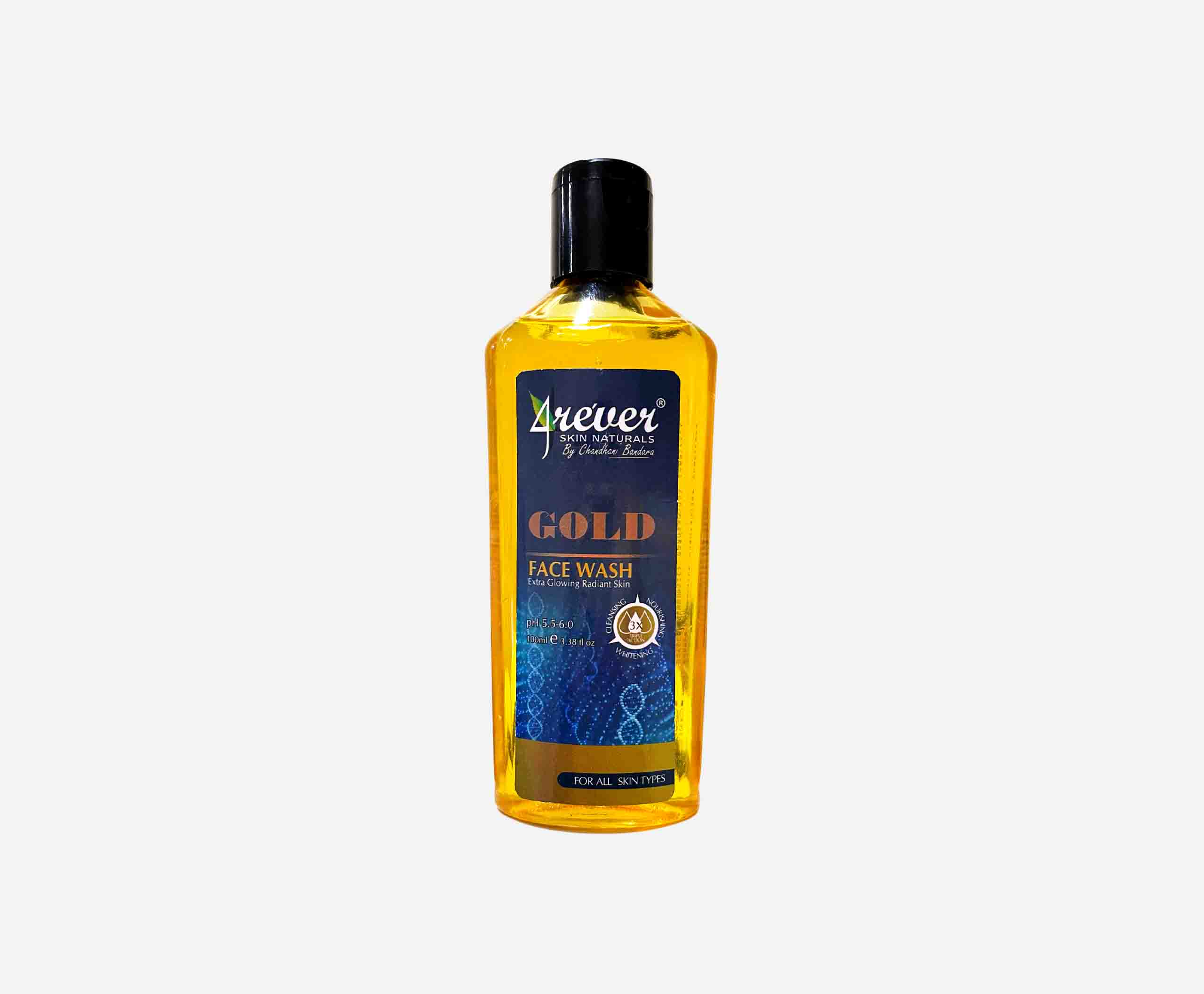 4rever Gold Face Wash 100ml | endless.lk