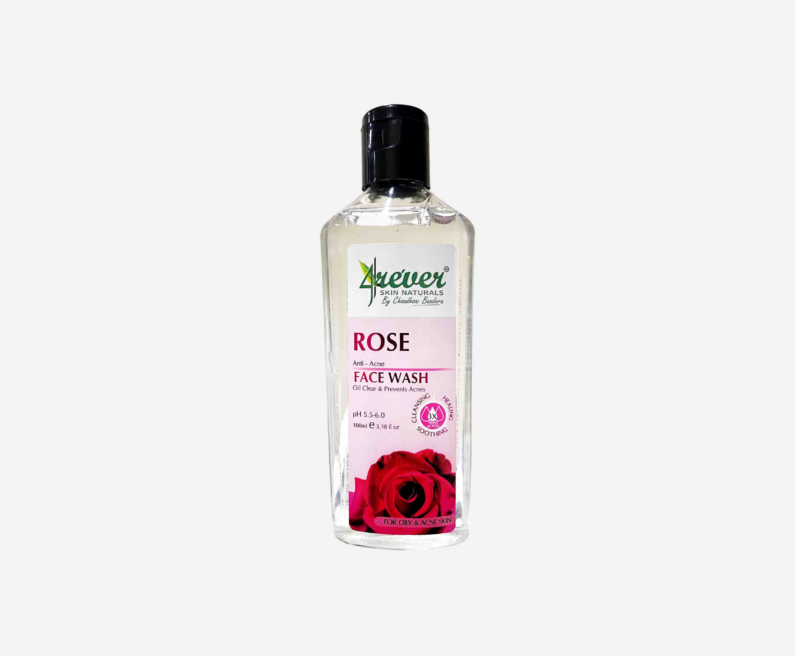 4rever Rose Face Wash 100ml | endless.lk