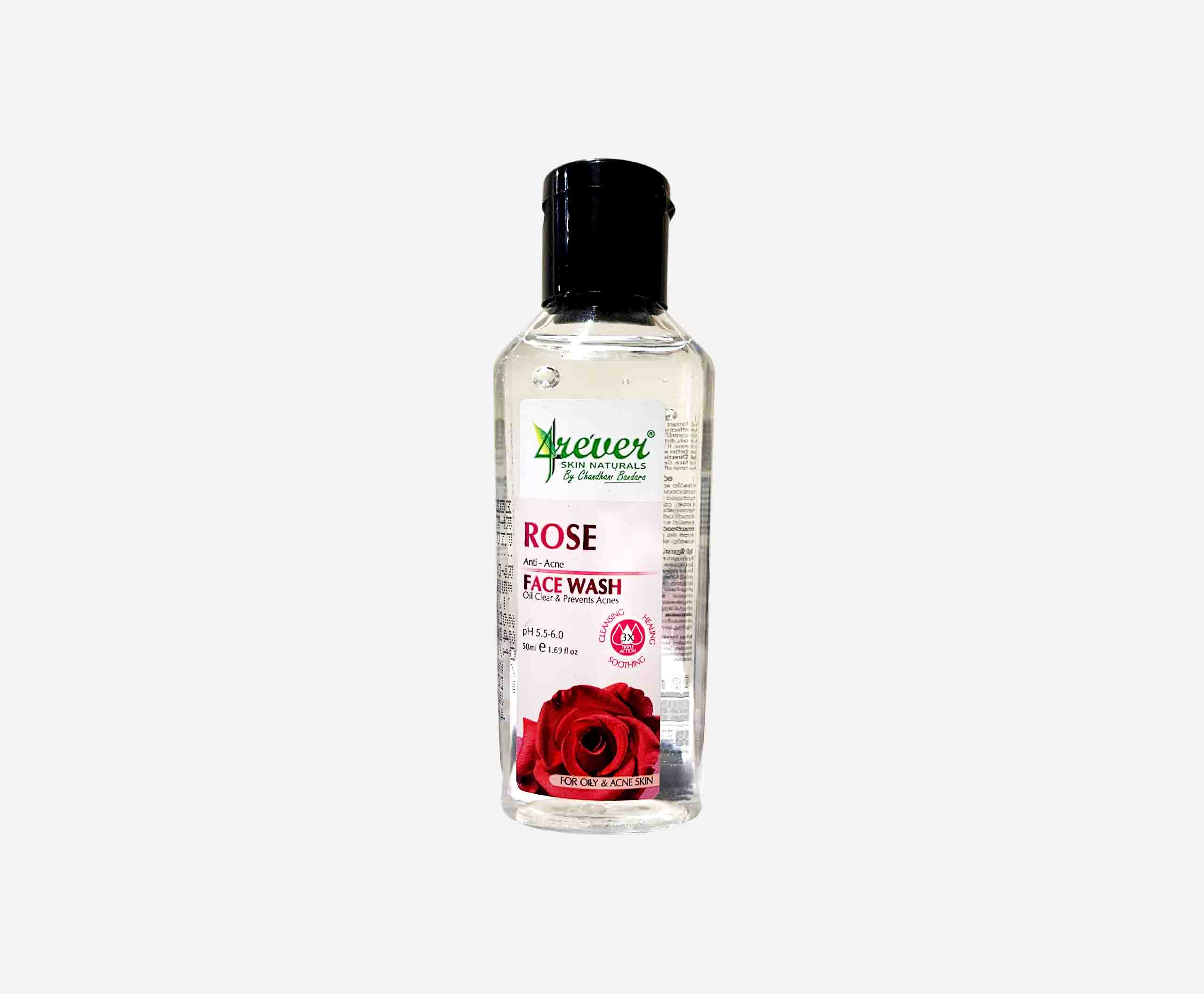 4rever Rose Face Wash 50ml | endless.lk