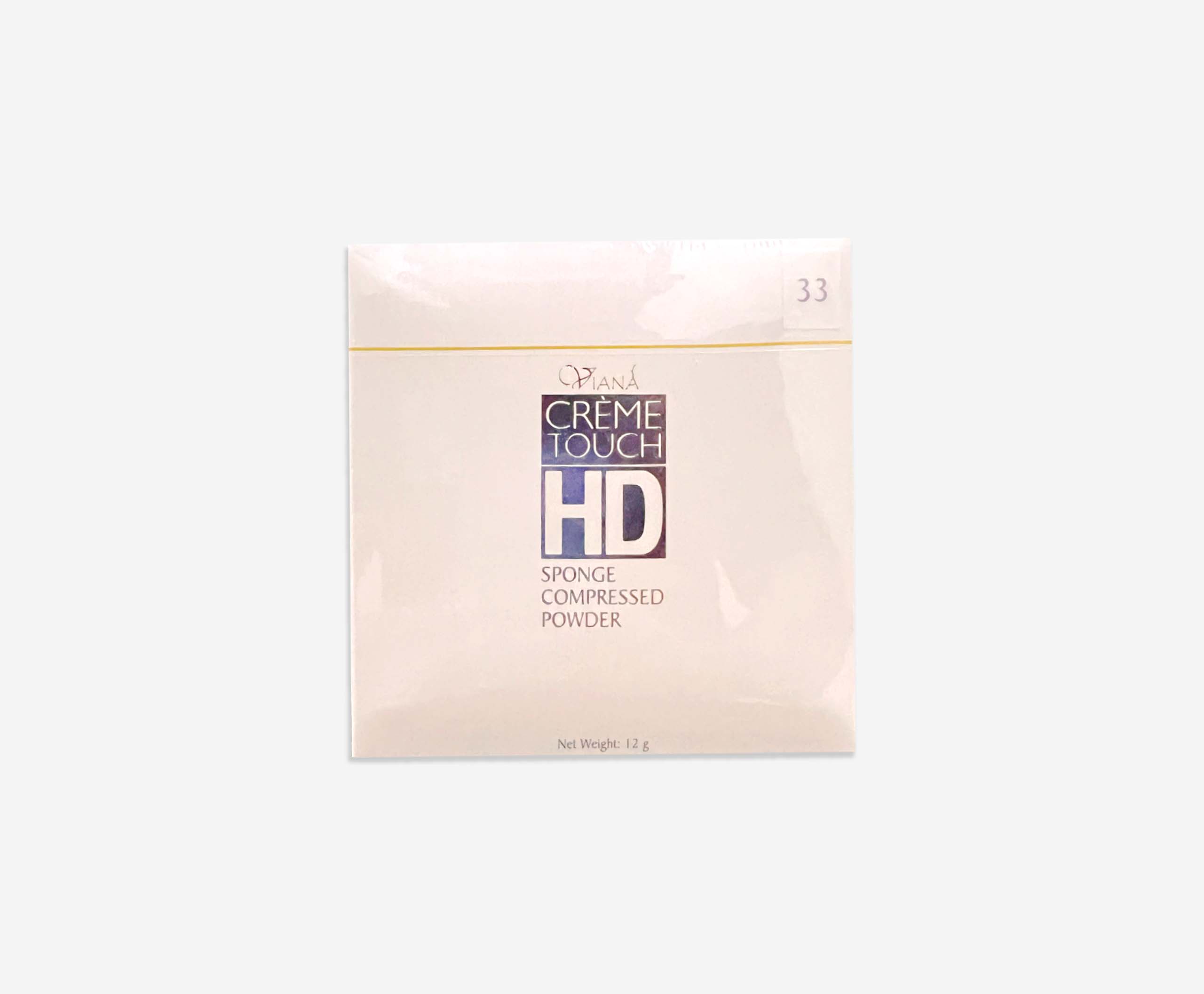 Viana Crème Touch HD Sponge Compressed Powder - 33 Saffron Glow 12g ...